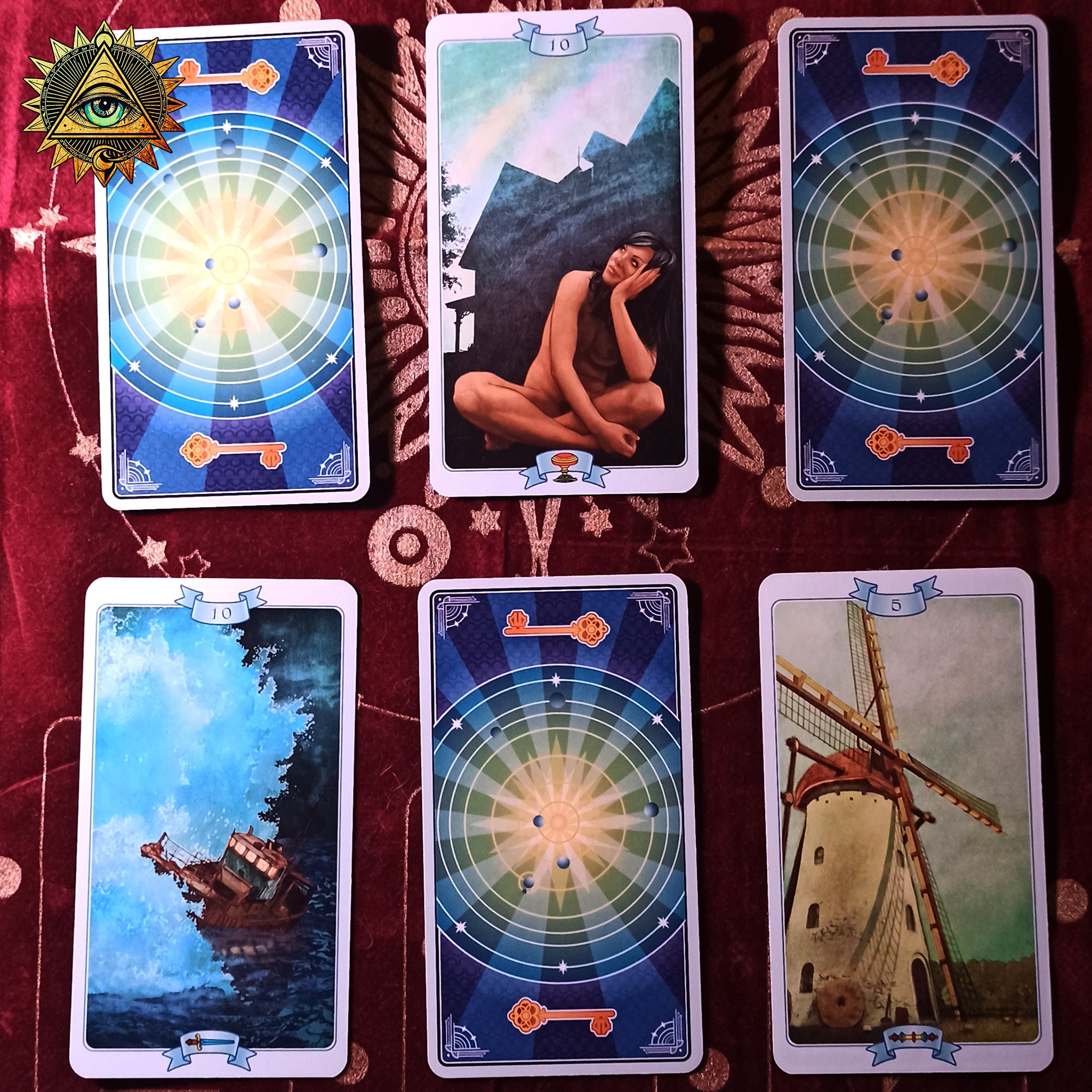 Law of Attraction Tarot, Full Tarot Deck, Learning Deck Beginners, Occult Ritual, Mystic Ritual ...