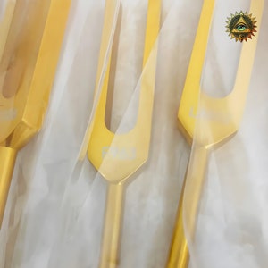 Tuning Fork for Healing, Sound Therapy Chakra Set, 7 Chakra Meditation ...