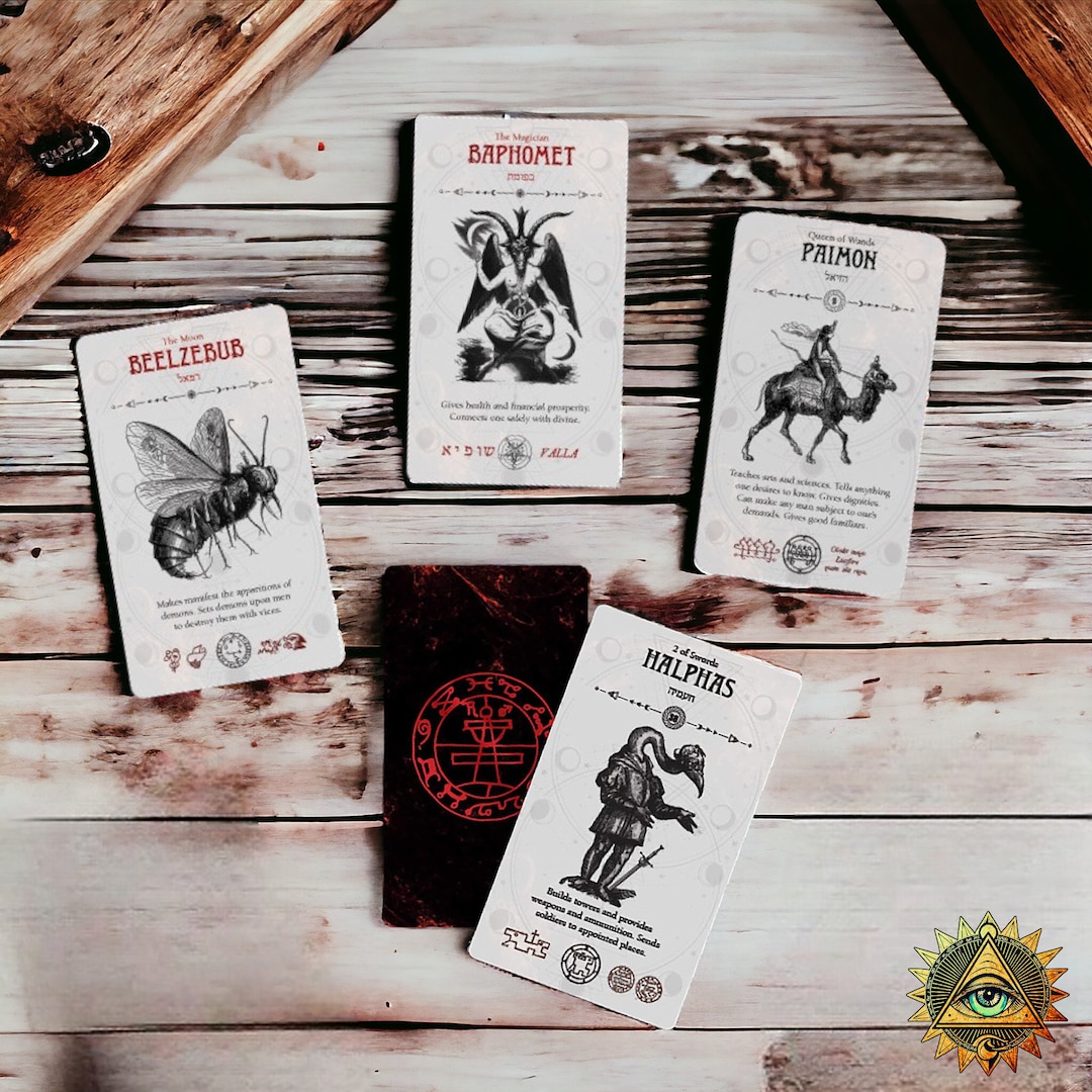 Travis Mchenry Occult Tarot Deck, Collectible Dark Tarot Cards, Unique Oracle Cards, Learning ...