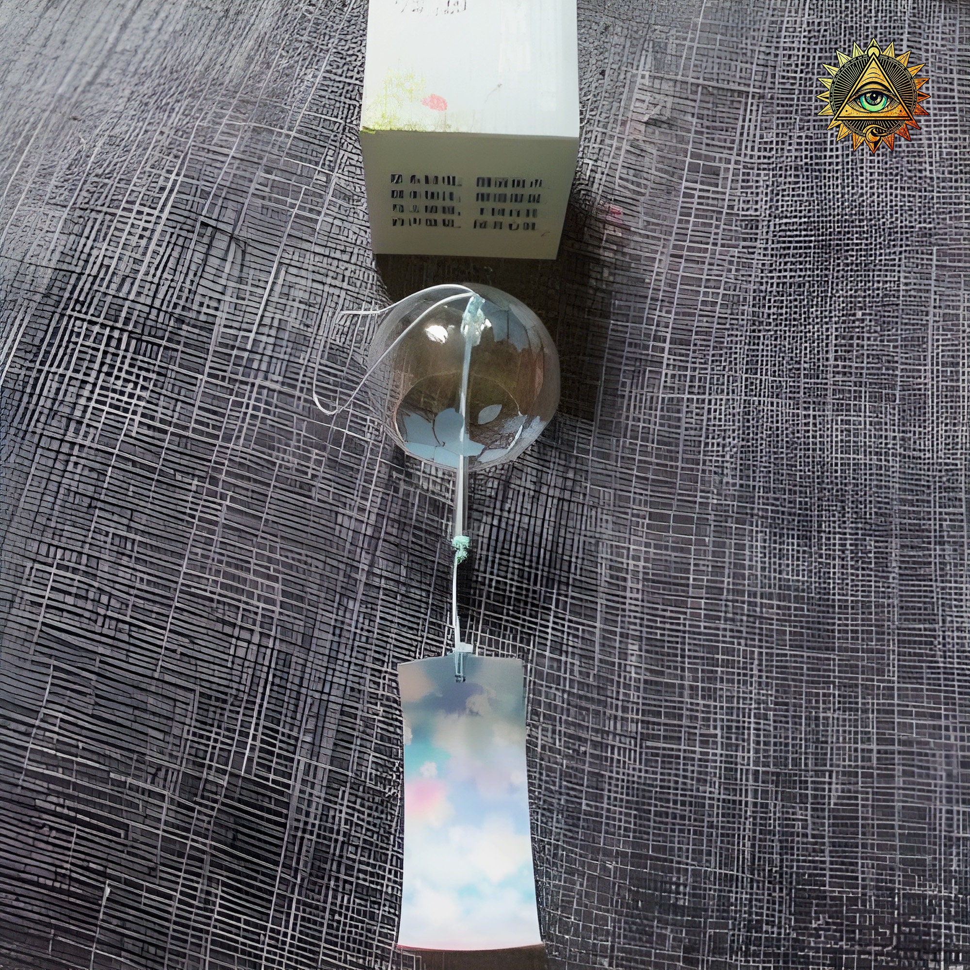 Japanese Sakura Glass Wind Chime, Handmade Glass Wind Chime, Garden ...