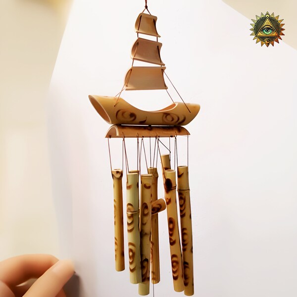 Bamboo Wind Chime - Etsy