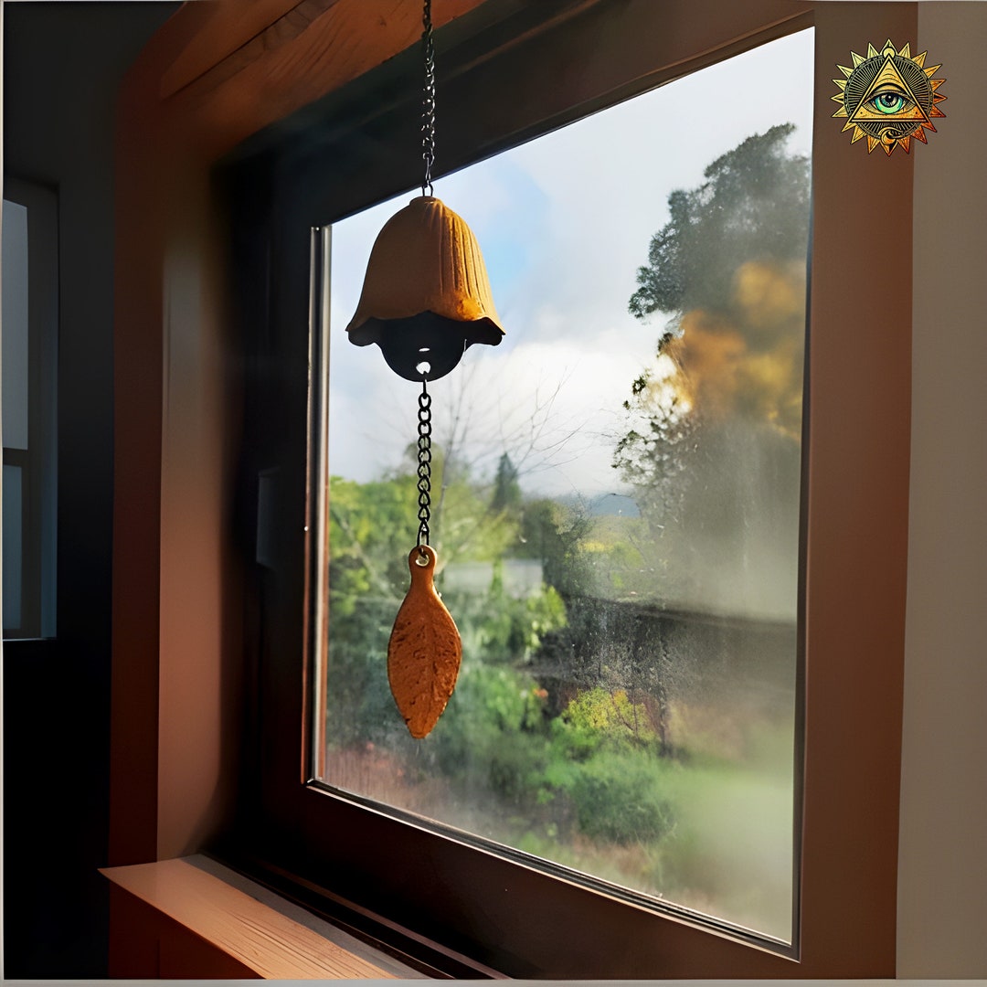 Japanese Wind Chime, Vintage Metal Windchime, Garden Outdoor Bell ...