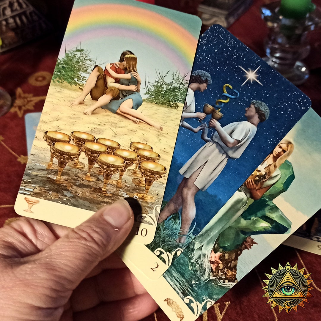 Viceversa Tarot, Full Tarot Deck, Learning Deck Beginners, Occult Ritual, Mystic Ritual ...