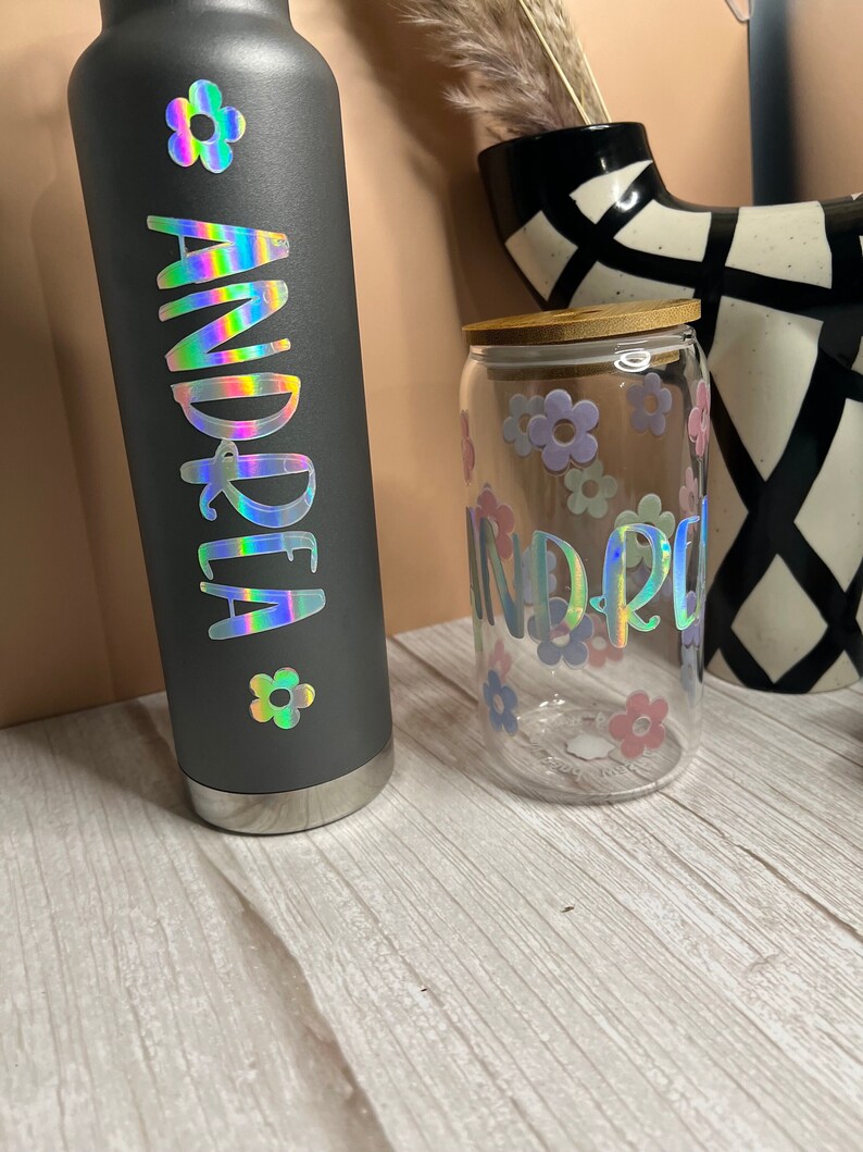 Name Tag Name Label Decal Water Bottle Lunch Box Tumbler Computer ...