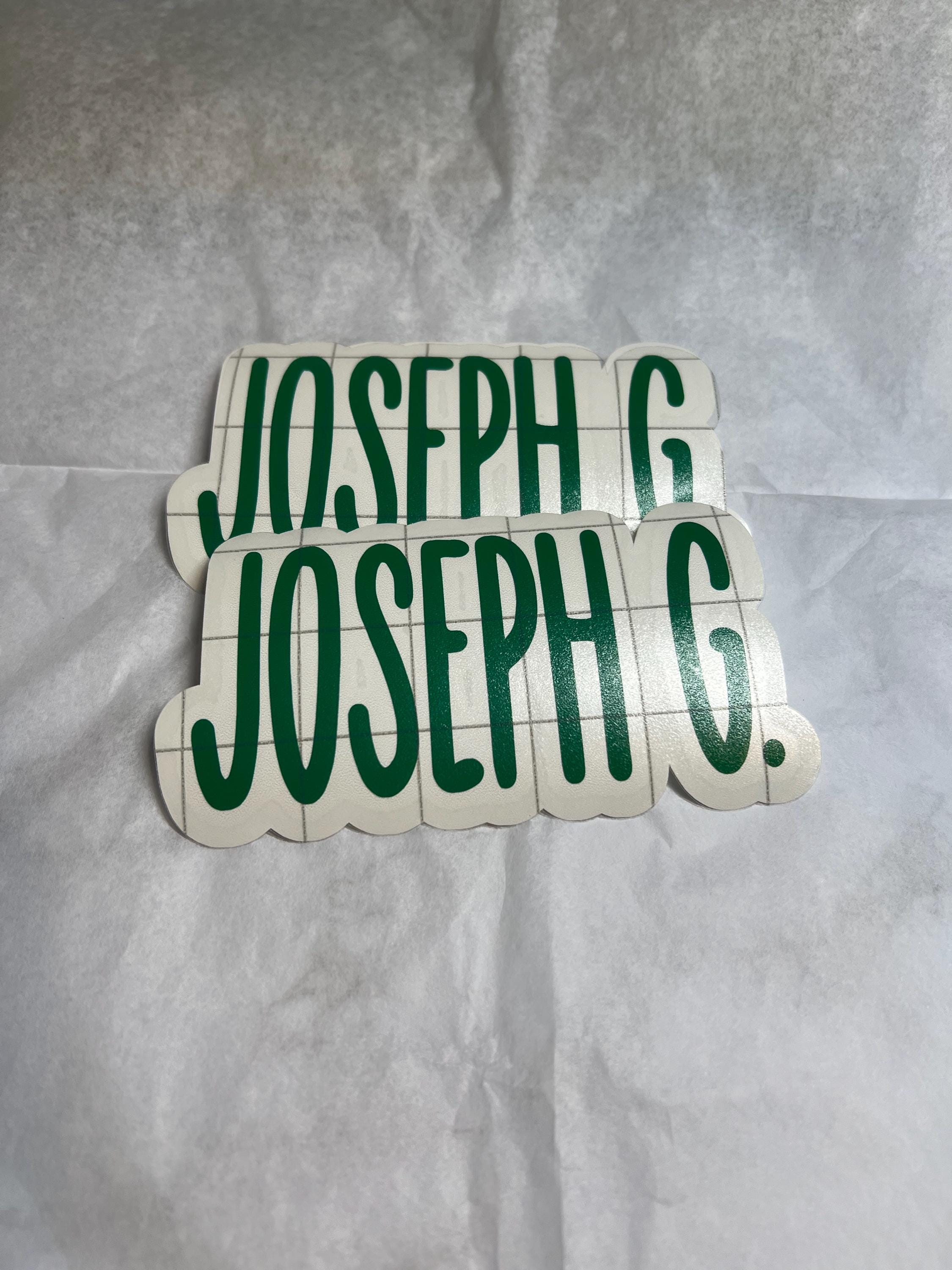 Name Tag Name Label Decal Water Bottle Lunch Box Tumbler Computer ...