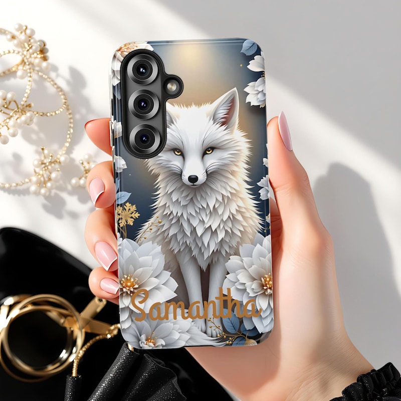 Christmas Fox Phone Cover - Etsy