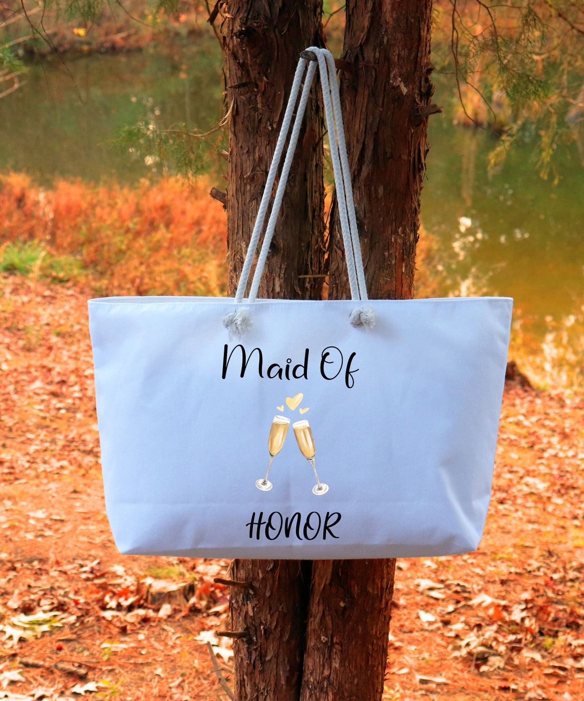Bridesmaid Bridal Tote Bag, Bridal Shower, Wedding Organizer, Bridal ...