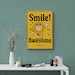 Smile, You Are Awesome Positive Sunflower Poster Shine Bright With ...