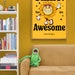 Smile, You Are Awesome Positive Sunflower Poster Shine Bright With ...