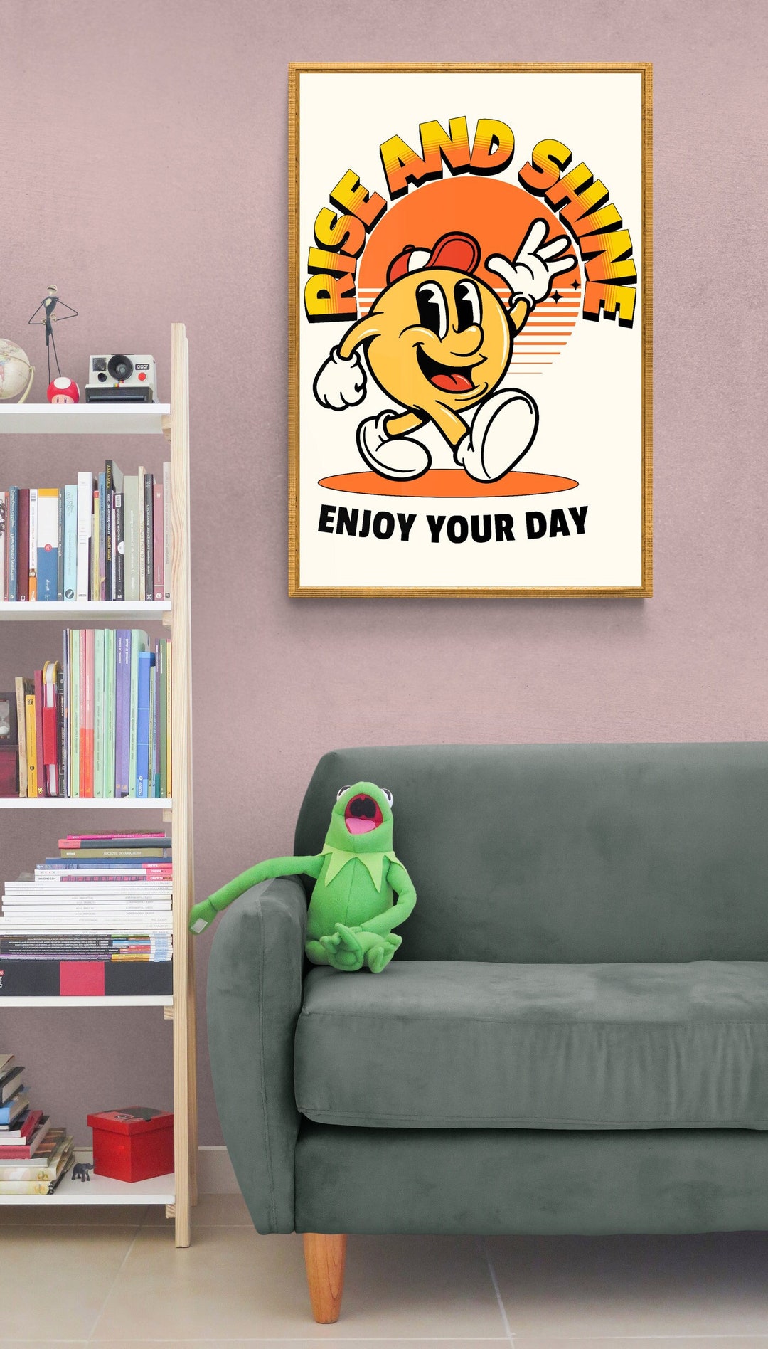 Rise and Shine Energizing Morning Motivation Poster Start Your Day ...