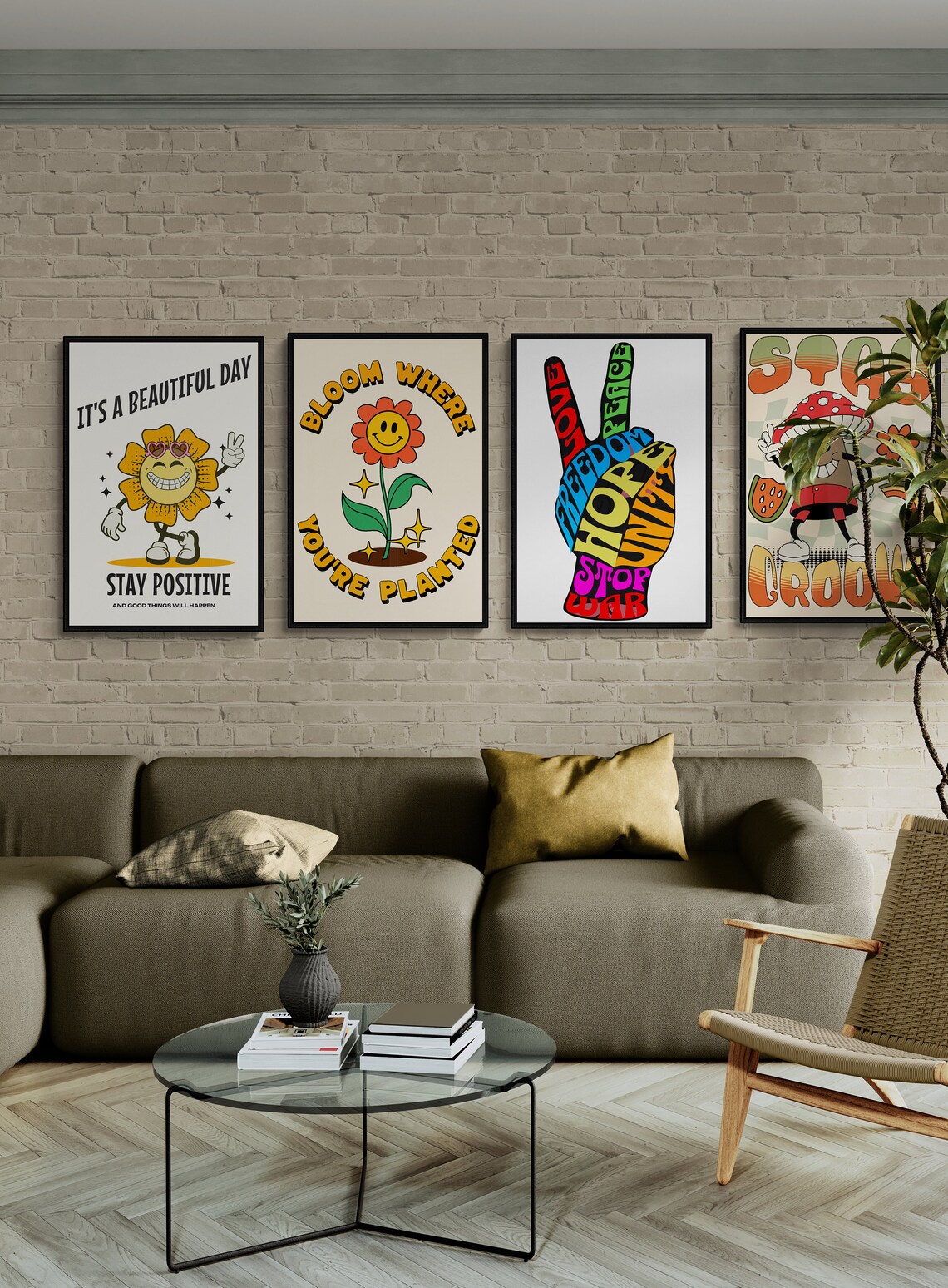 Smile, You Are Awesome Positive Sunflower Poster Shine Bright With ...