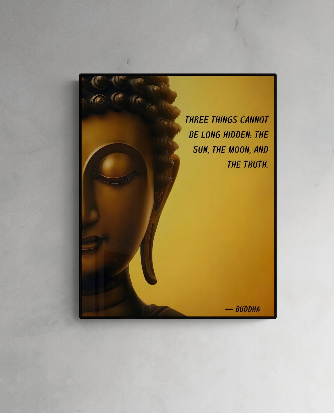 Universal Truths Unveiled - Buddha Quote on Sun, Moon, and Truth ...
