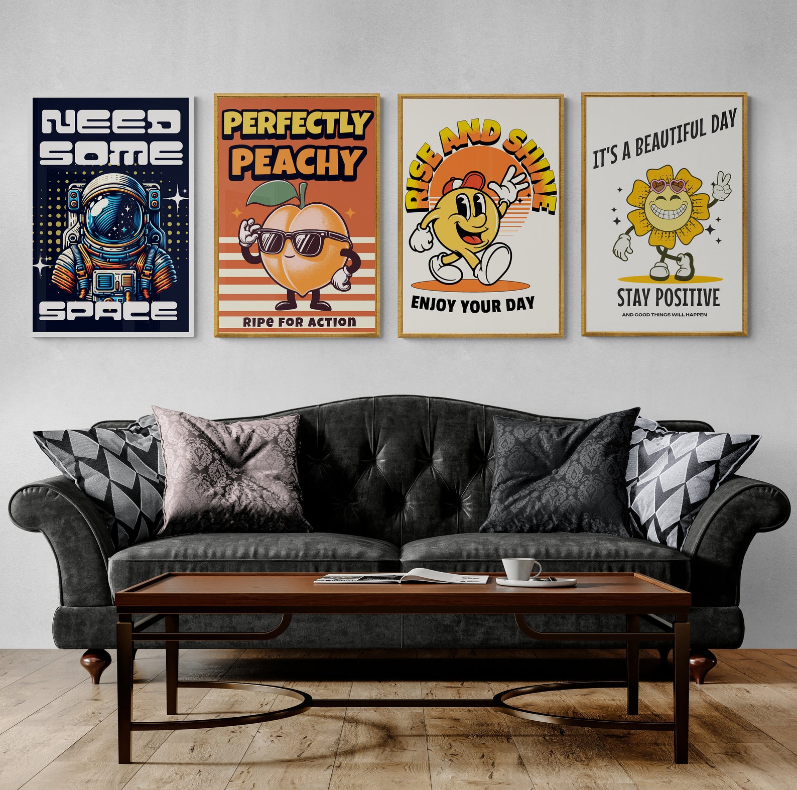 Rise and Shine Energizing Morning Motivation Poster Start Your Day ...