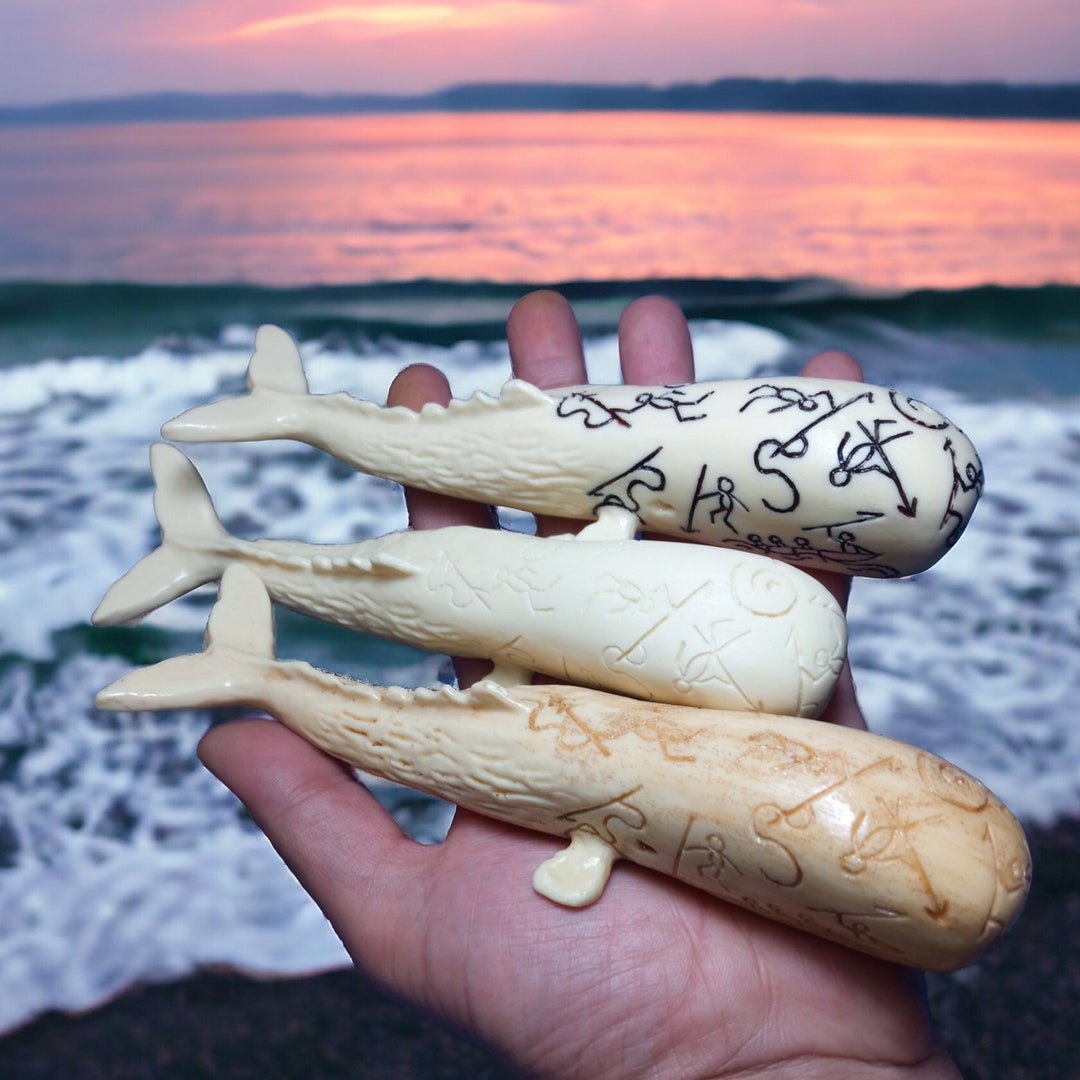 Lovely Moby Dick Resin Whale Figure. Nautical Decor for Marine Life ...