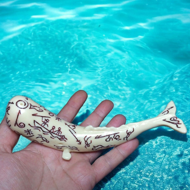 Moby Dick Figurine - Etsy