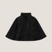 Black Suede Cape Women High Neck Handmade Outerwear With Satin Lining ...