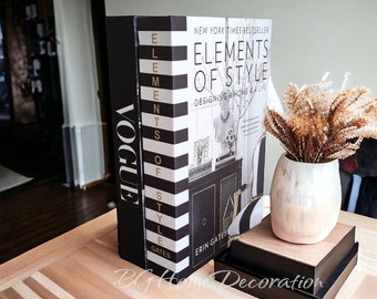 Luxury Decorative Book Box, Tom Ford Book Box, Openable Book Box, Home ...