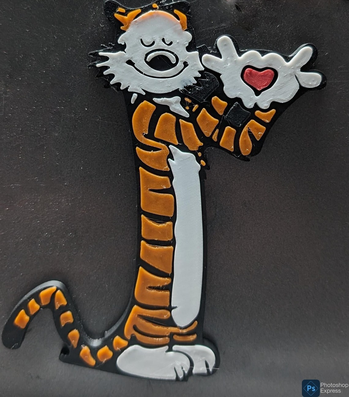 Hobbes Heart Calvin and Hobbes Inspired 3d Printed Magnet - Etsy