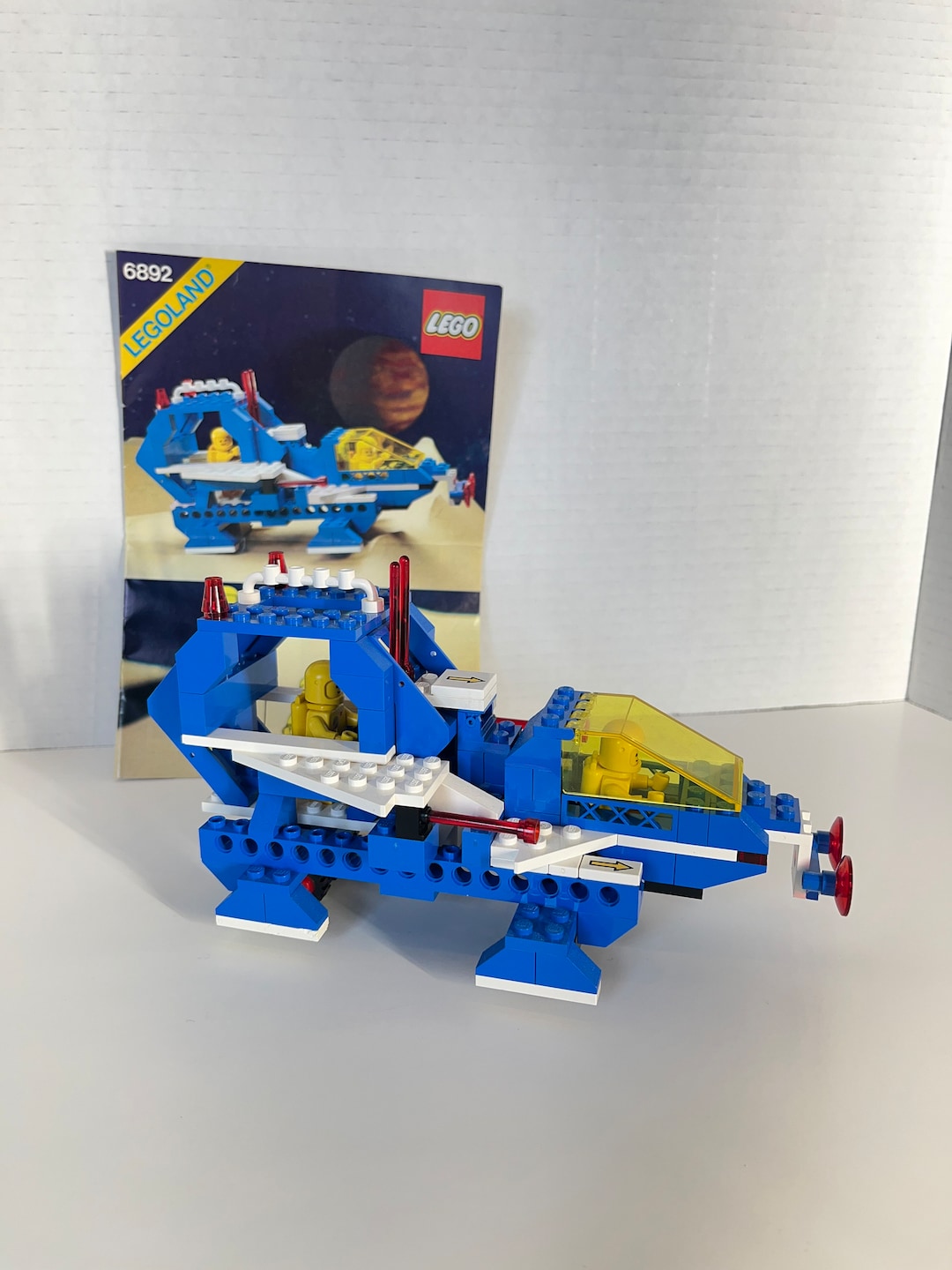 LEGO Space Modular Space Transport: Vintage Set 6892 - Etsy