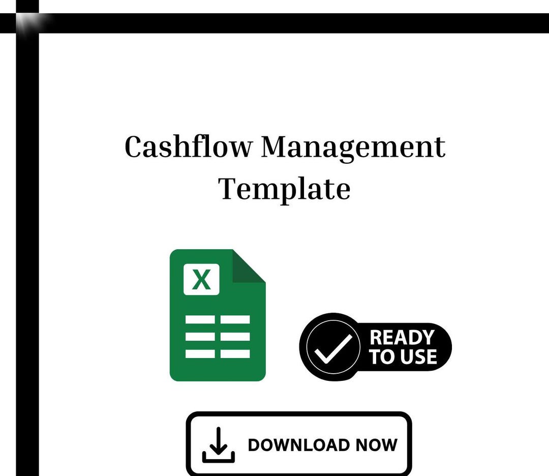 Cashflow Management Excel Template Track Yearly Monthly Weekly Income ...