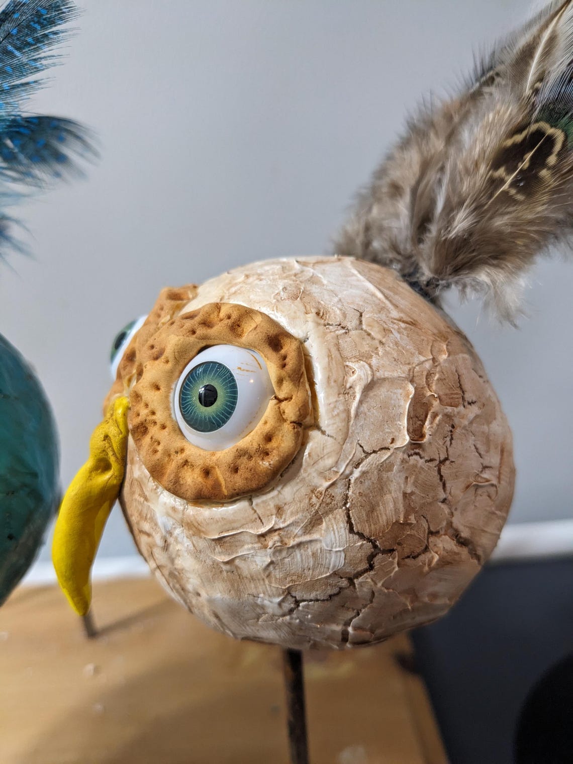 Halloween Gooney Bird Sculptured Ornament / Christmas / Halloween - Etsy