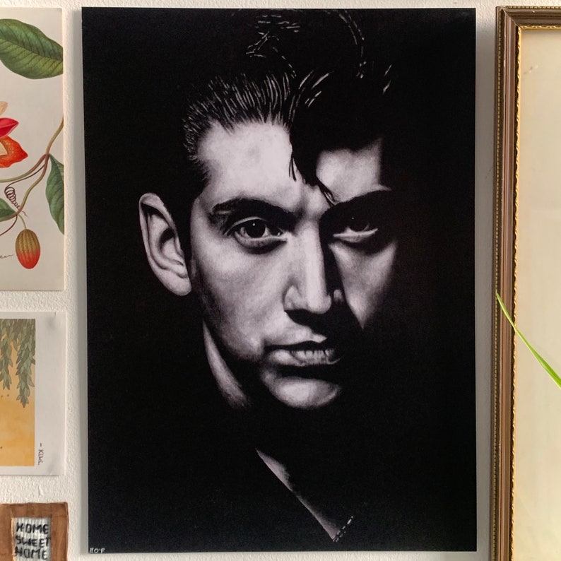 Alex Turner Pencil-drawing, A4 Print: High-quality, Hand-signed Print ...