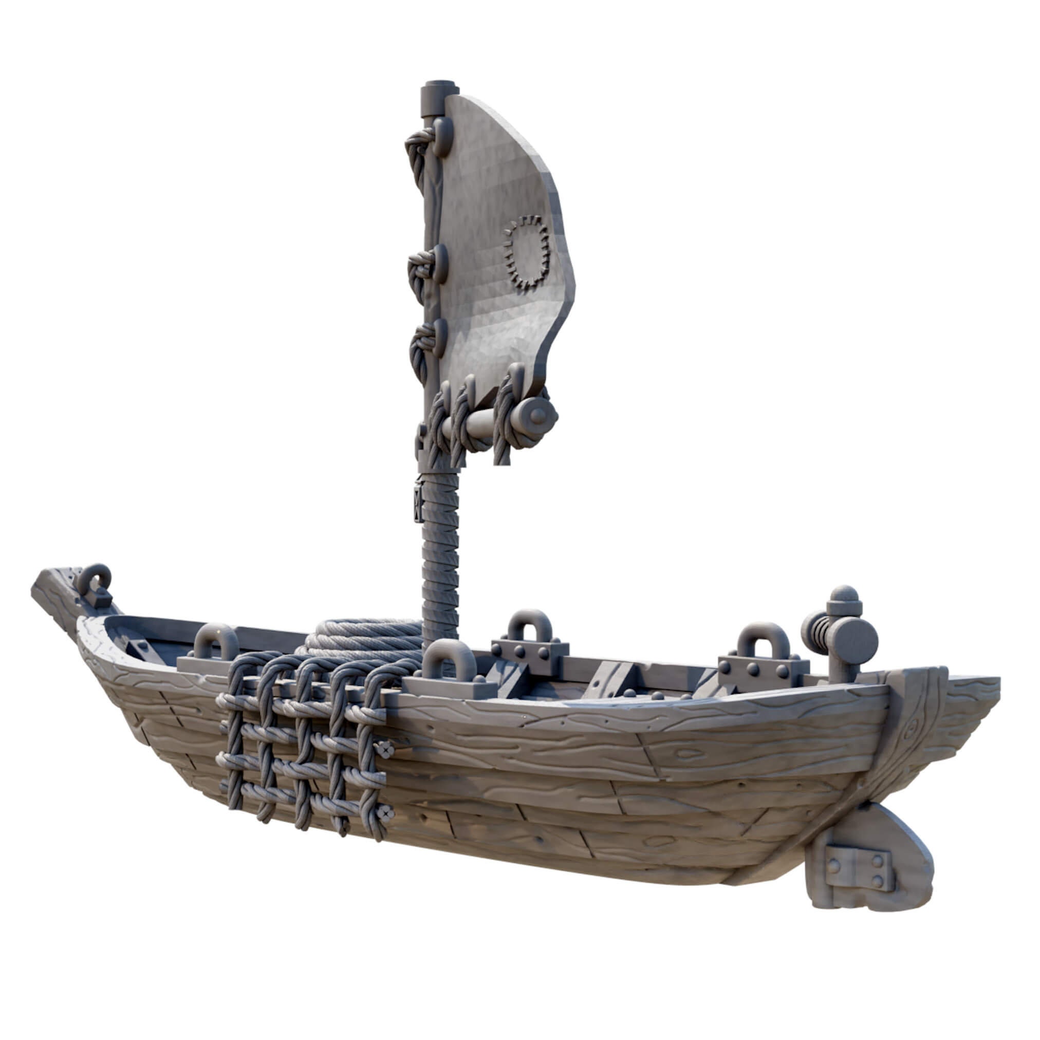 Sail Boat and Row Boat Pack STL Files (digital Download for Home 3D ...