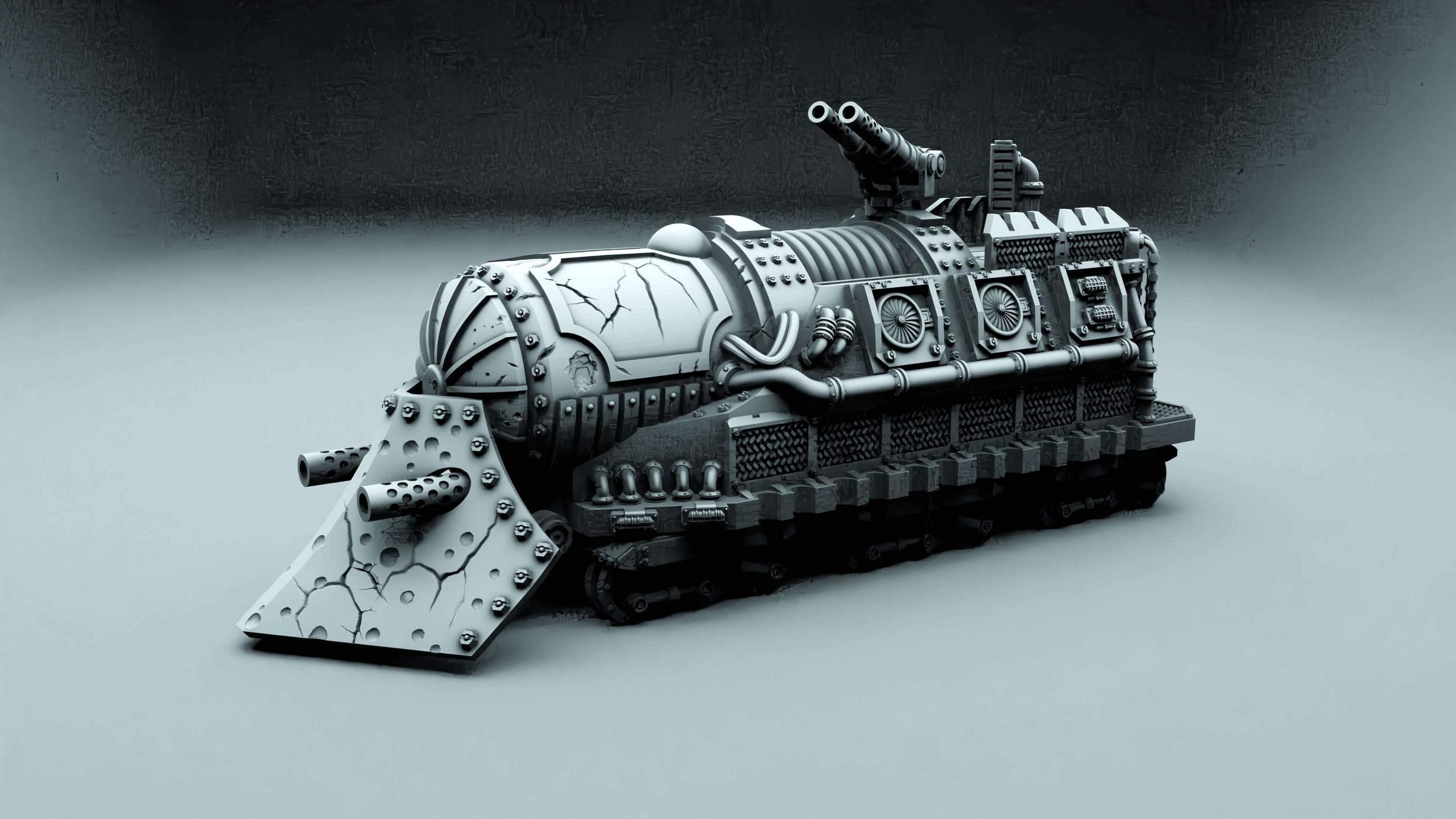 Imperial Cargo Train - Grimdark Sci Fi Wargame Terrain - Etsy