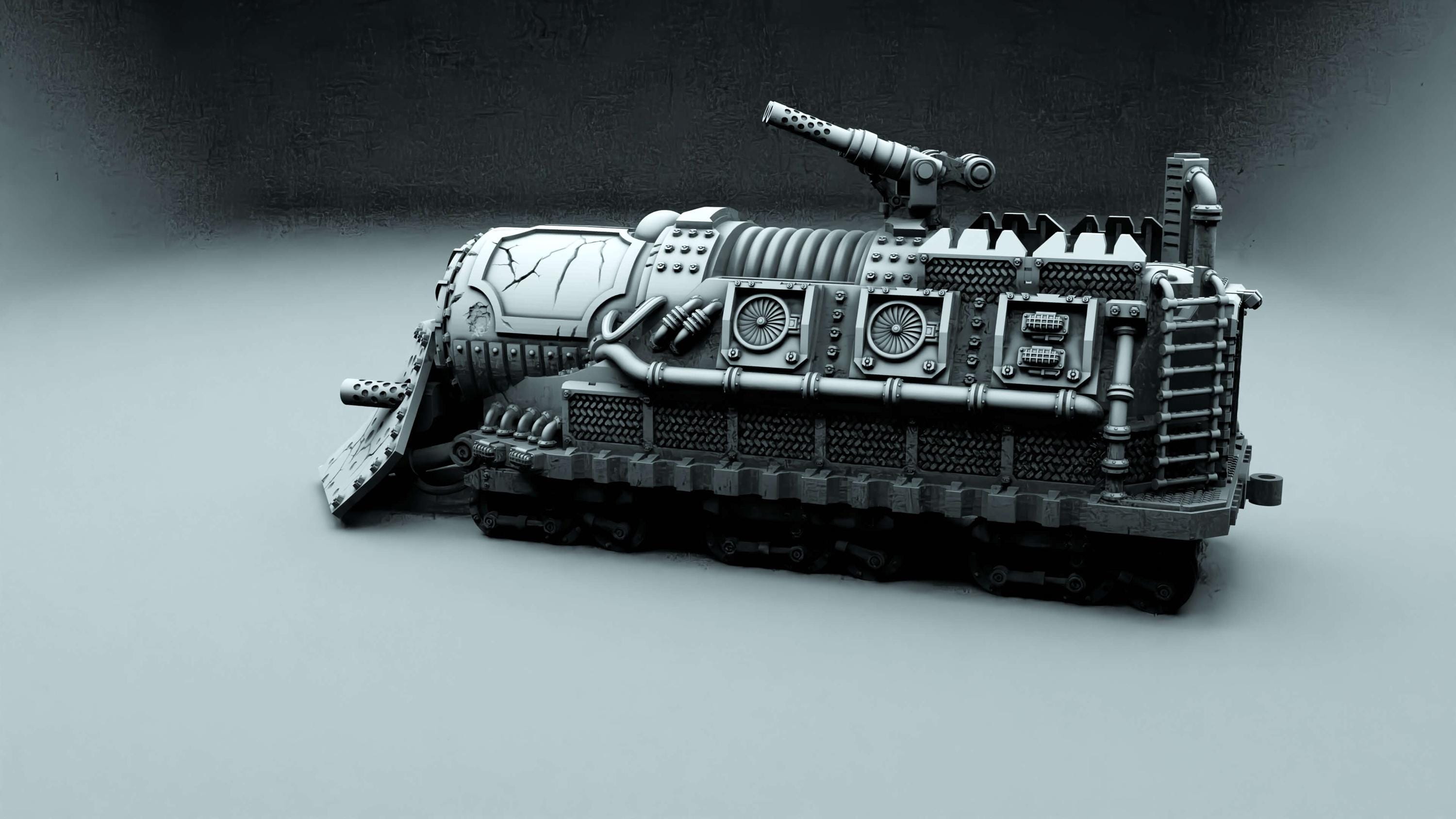 Imperial Cargo Train - Grimdark Sci Fi Wargame Terrain - Etsy