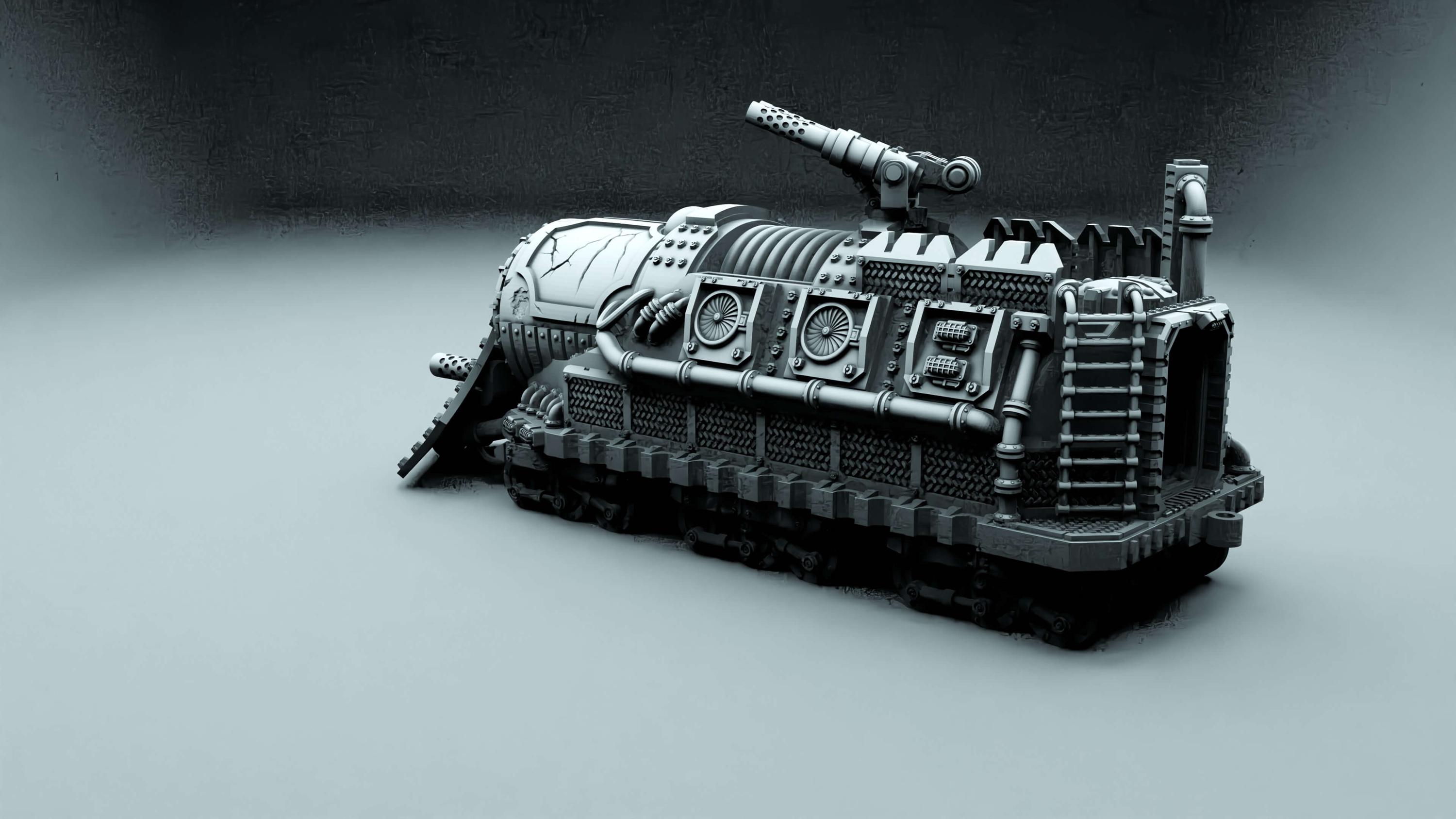 Imperial Cargo Train - Grimdark Sci Fi Wargame Terrain - Etsy