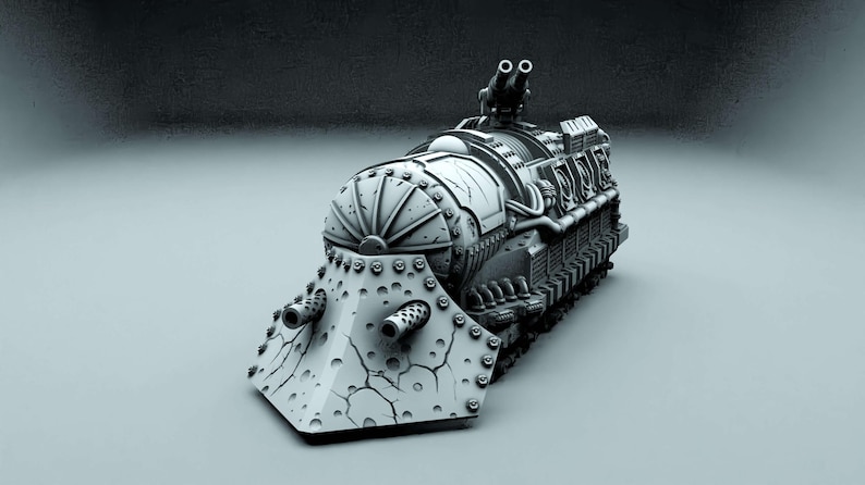 Imperial Cargo Train - Grimdark Sci Fi Wargame Terrain - Etsy