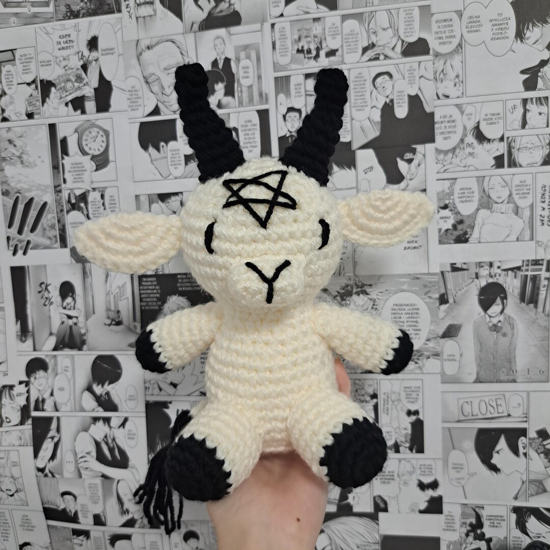 Mini Baphomet Crochet Pattern [PDF FILE] - Etsy UK