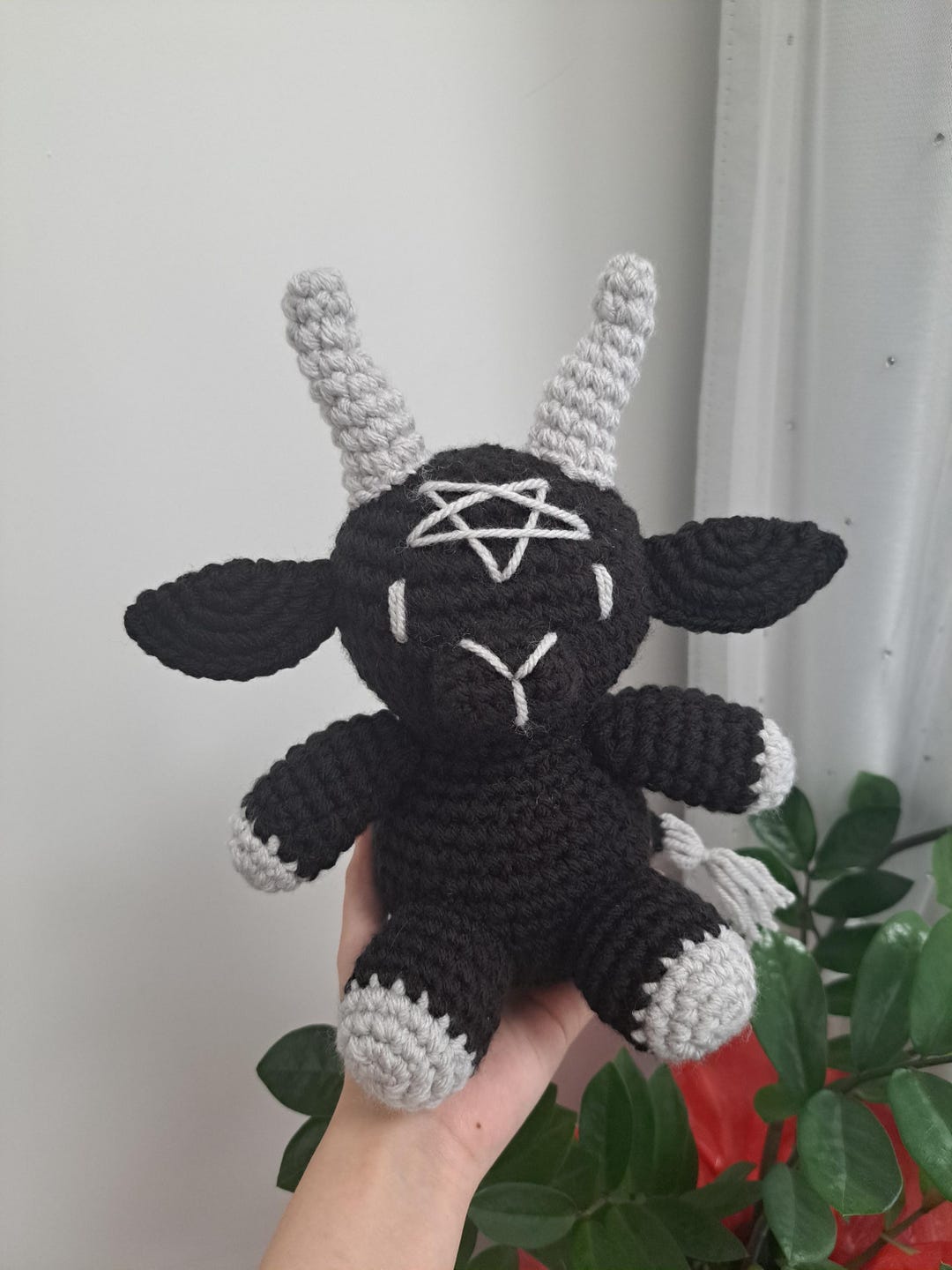 Mini Baphomet Crochet Pattern [PDF FILE] - Etsy