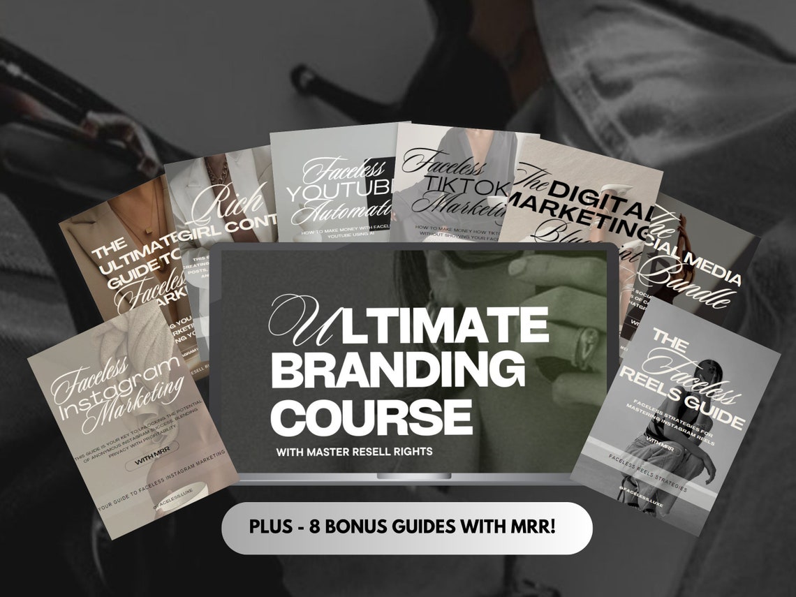 UBC Course - Ultimate Branding Course, Master Resell Rights, MRR ...
