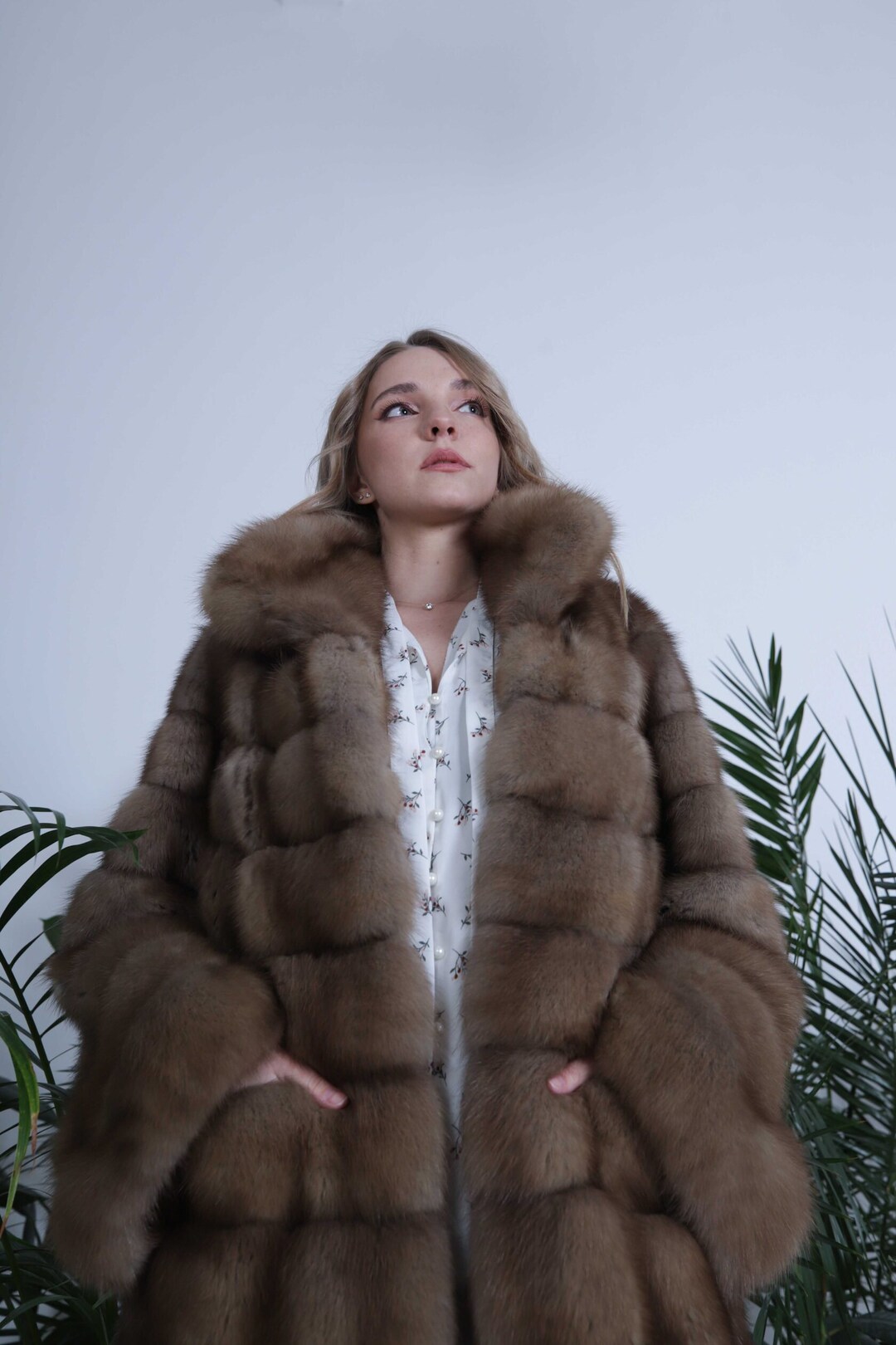 Marten Fur Coat Exclusive N9 Stylish Fur Coat for Women - Etsy
