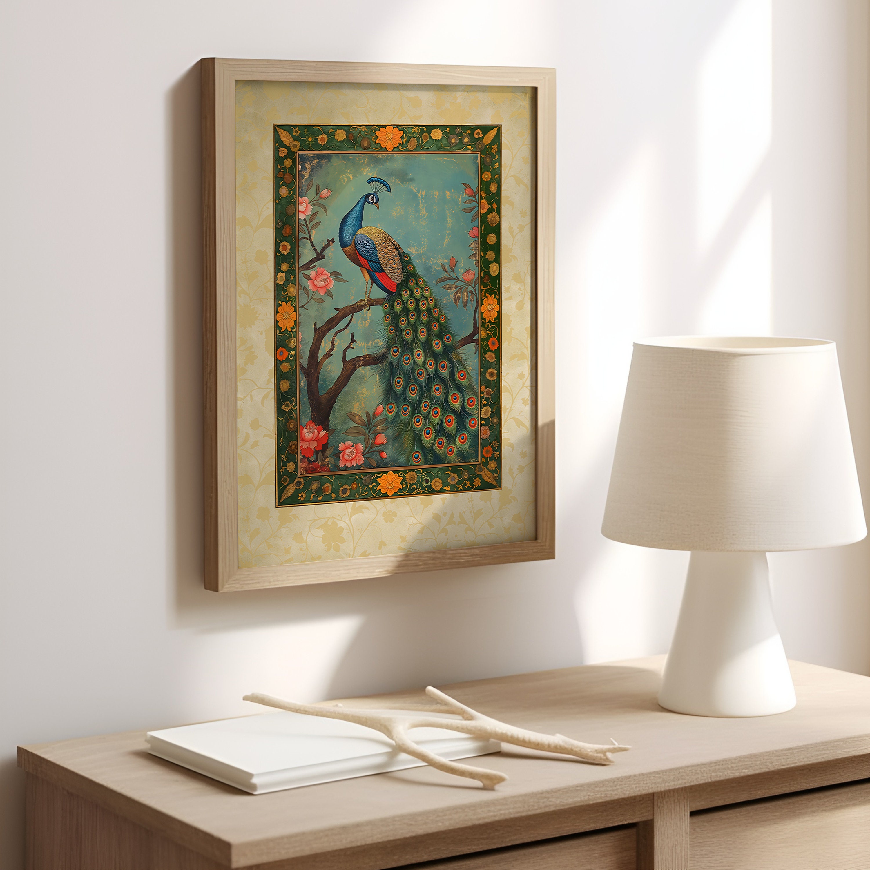 Traditional Persian / Mughal Miniature Art, Home Decor, Wall Art ...