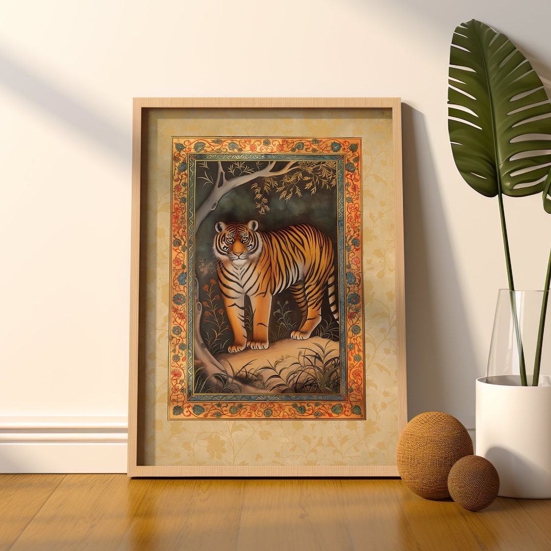Traditional Persian / Mughal Miniature Art, Home Decor, Wall Art ...
