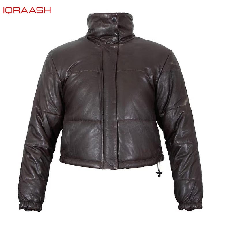 Oversized Leather Bomber Jacket Baggy Style Puffer Jacket Fall Jacket Custom Jacket Limitless Be ...