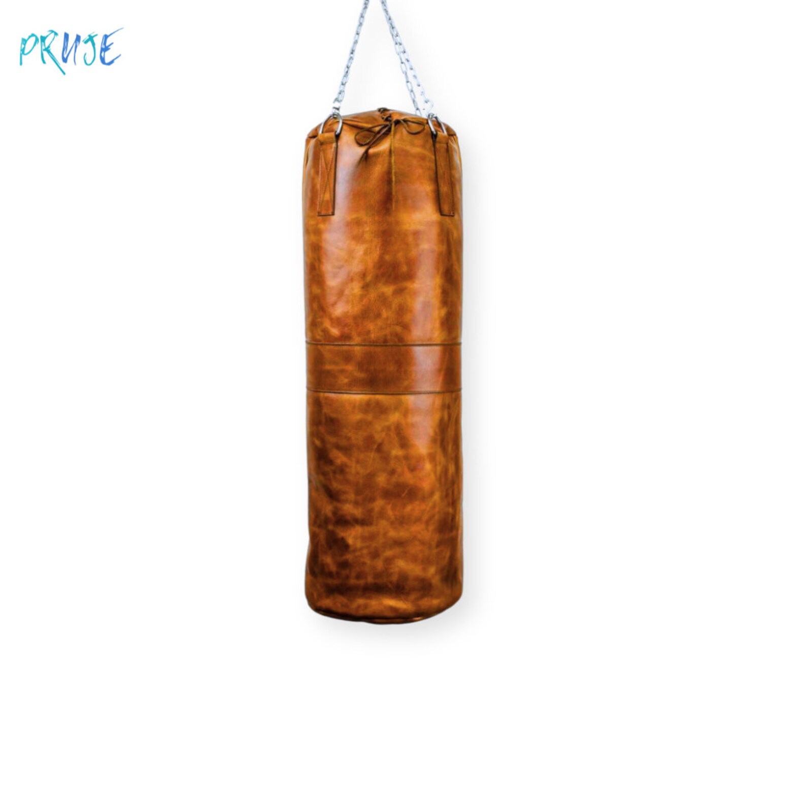 Vintage Leather Punching Bag, Handmade Boxing Bag, Training Boxing Bag ...