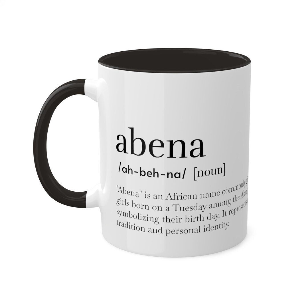 Ghanaian Name Mugs: Authentic Akan Designs for Unique Personalization ...