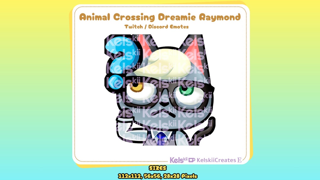 Animal Crossing New Horizons Raymond Twitch / Discord / Youtube Emote ...