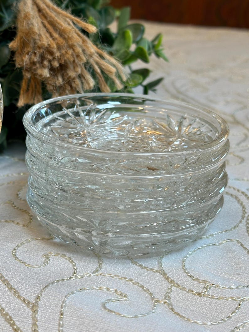 Vintage Anchor Hocking, Star of David Coasters, Set of 6, Circa 1960s ...