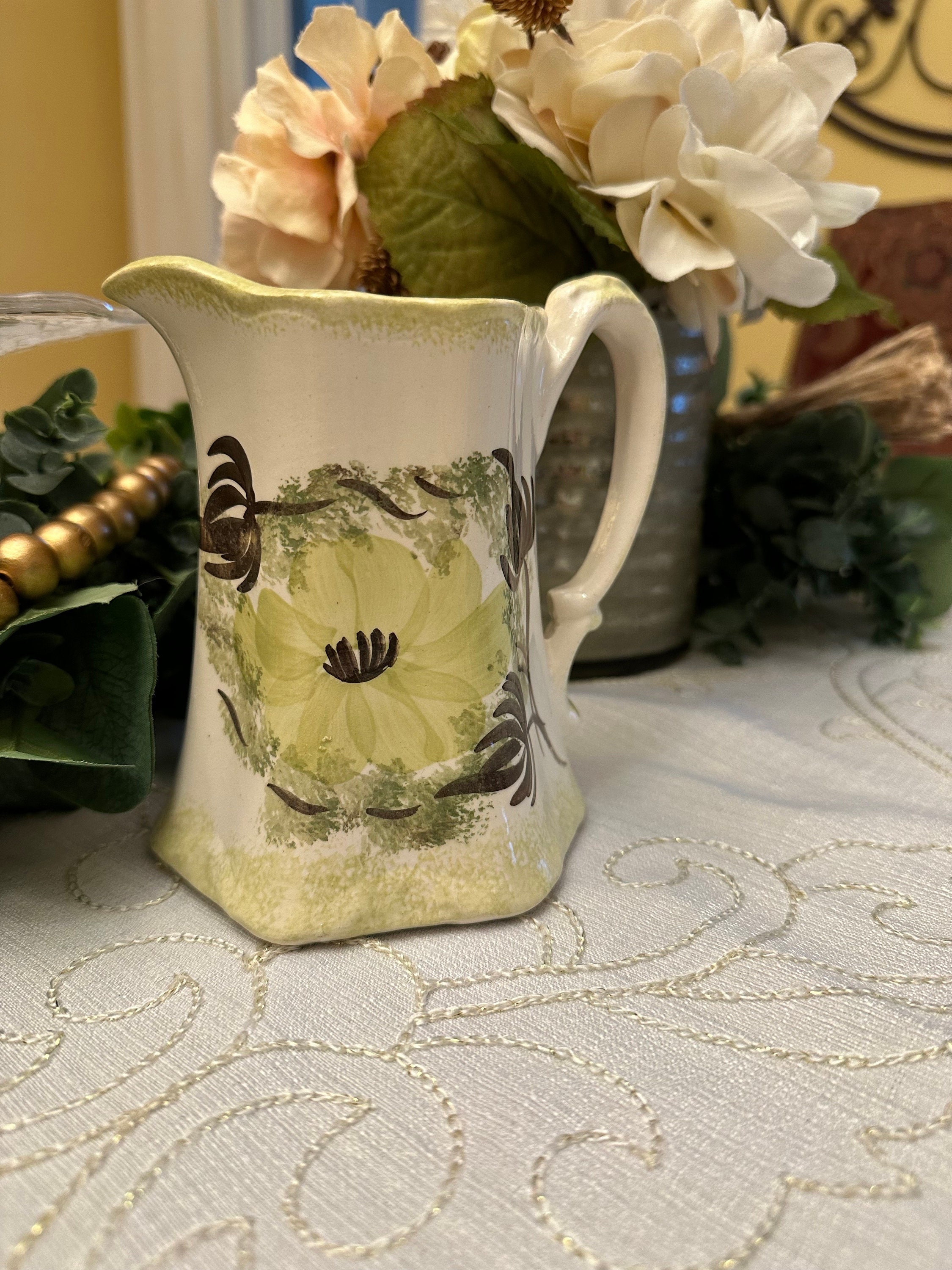 Vintage Cash Family Pottery Pitcher, Anniversary Gift, Wedding Gift ...
