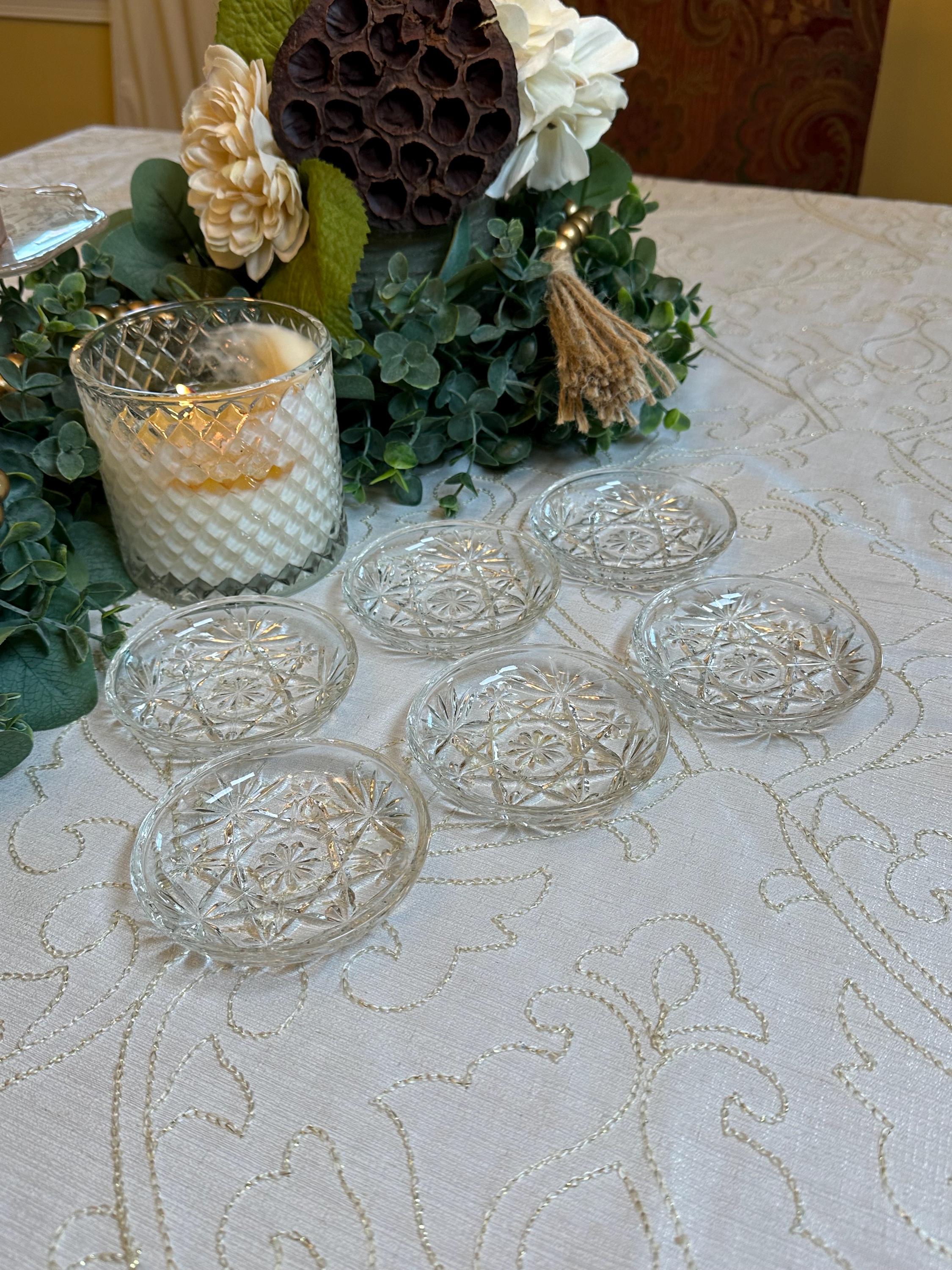 Vintage Anchor Hocking, Star of David Coasters, Set of 6, Circa 1960s ...
