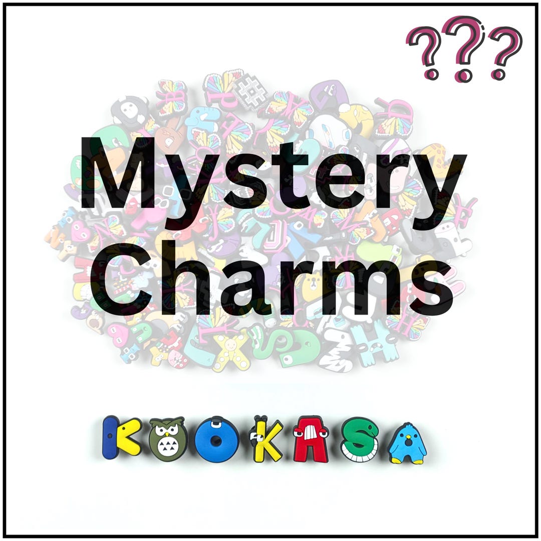RANDOM Crocs Jibbitz 10-100 Packs - Shoe Charms for Crocs Clogs ...