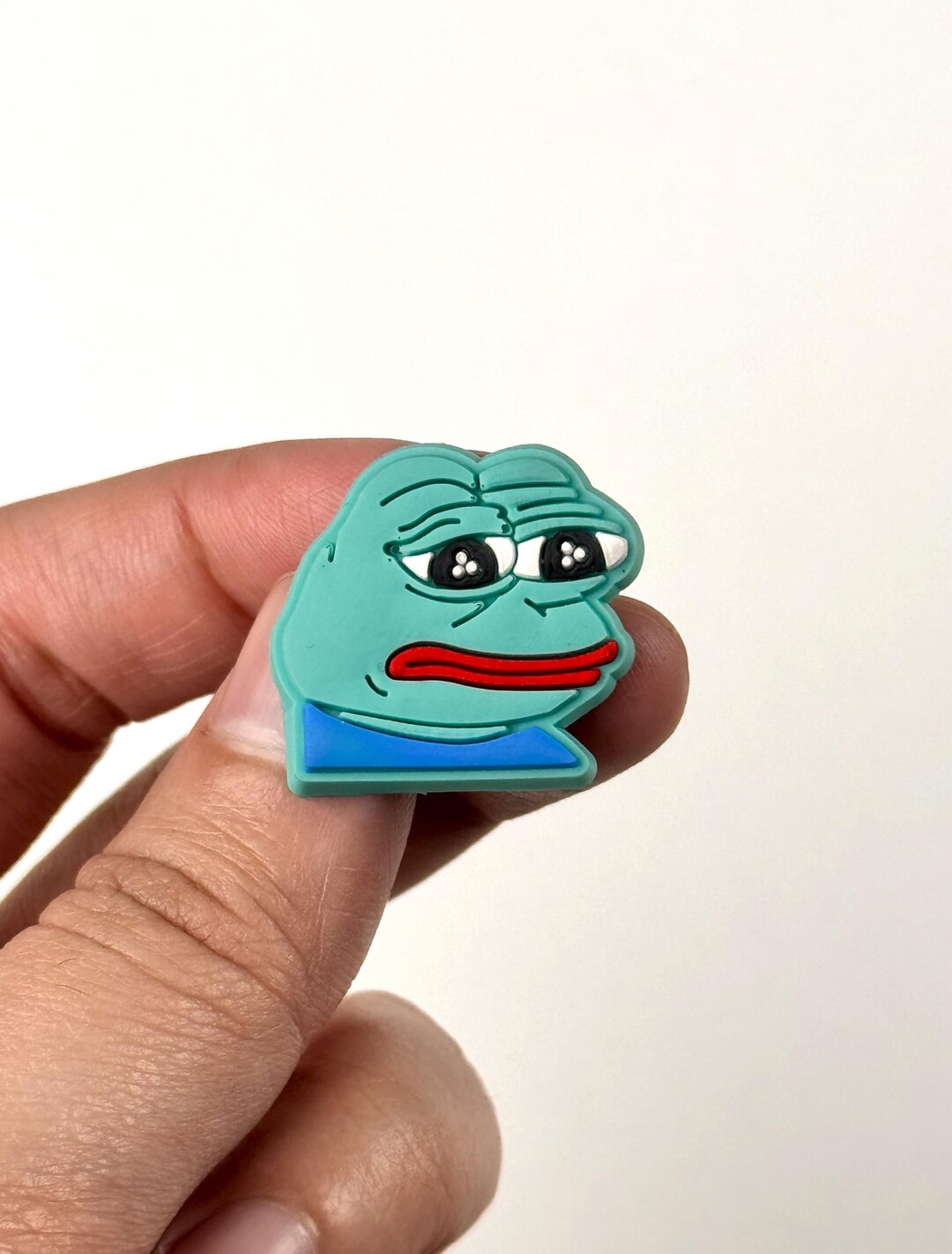 Meme Clog Charm, Pepe the Frog Meme Charm for Crocs Clogs Sandals, PVC ...