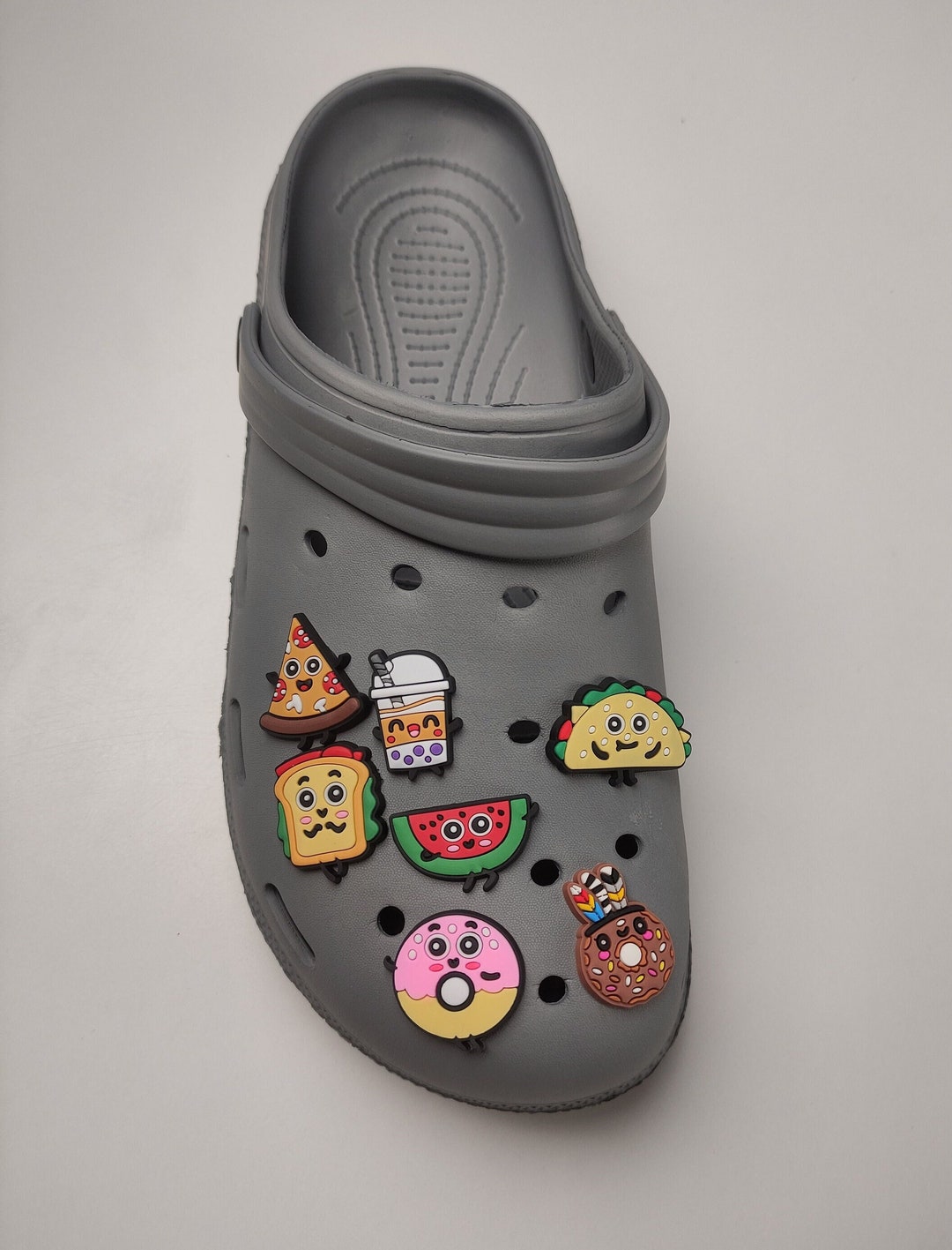 Cute Kawaii Anime Food Charms for Crocs, Food Themed Jibbitz, Clog ...