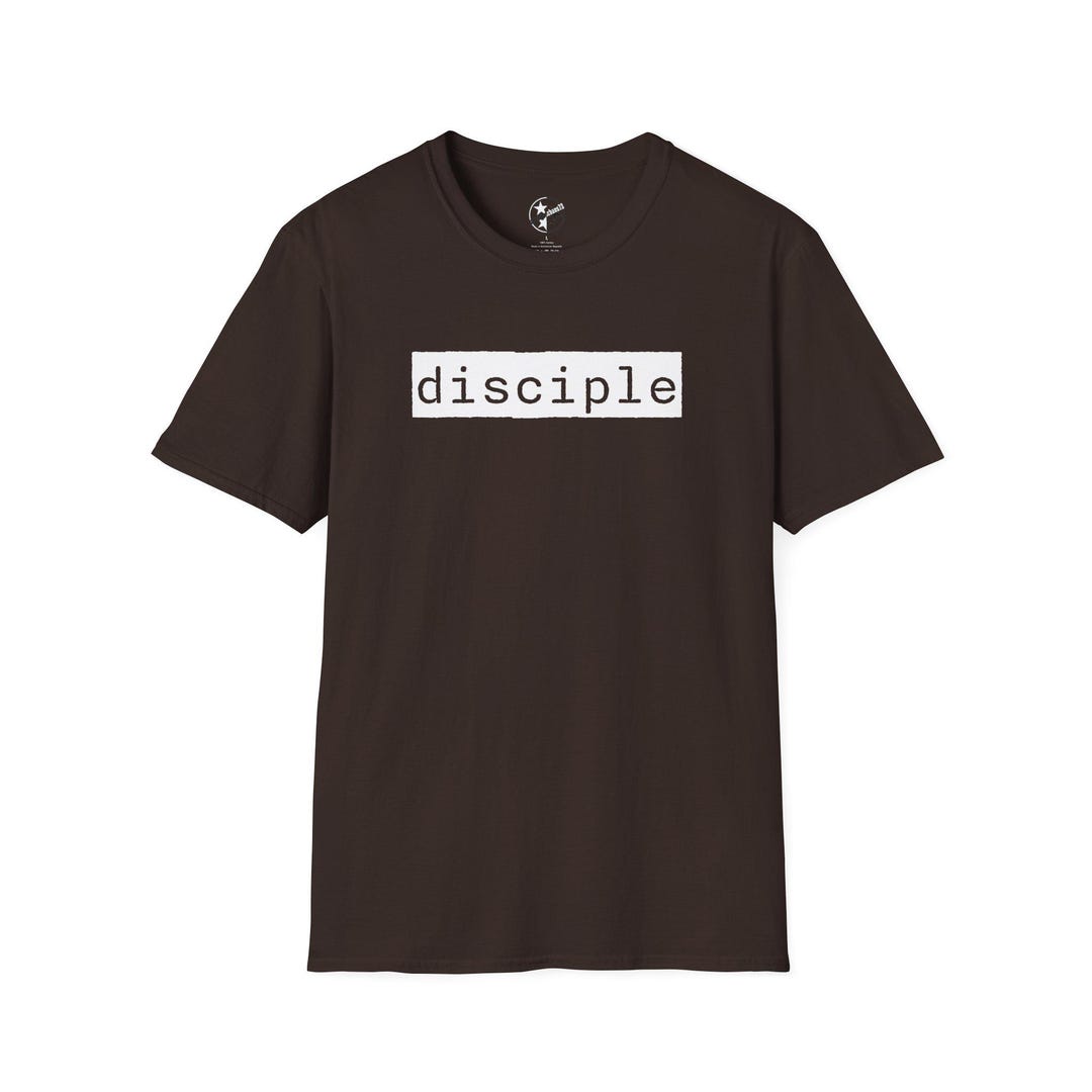 Disciple Tee, Christian Wear, Everyday Comfort, Faith Apparel - Etsy