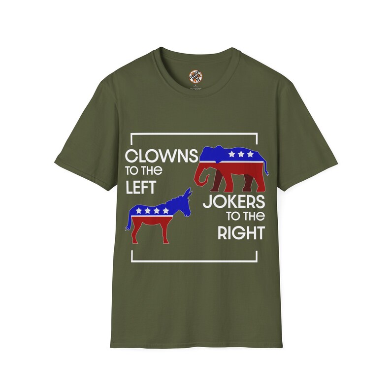 Clowns to the Left & Jokers to the Right Tee - Etsy