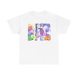Bfdi Cast Meetup Unisex Heavy Cotton Tee Leafy Firey Needle Flower ...